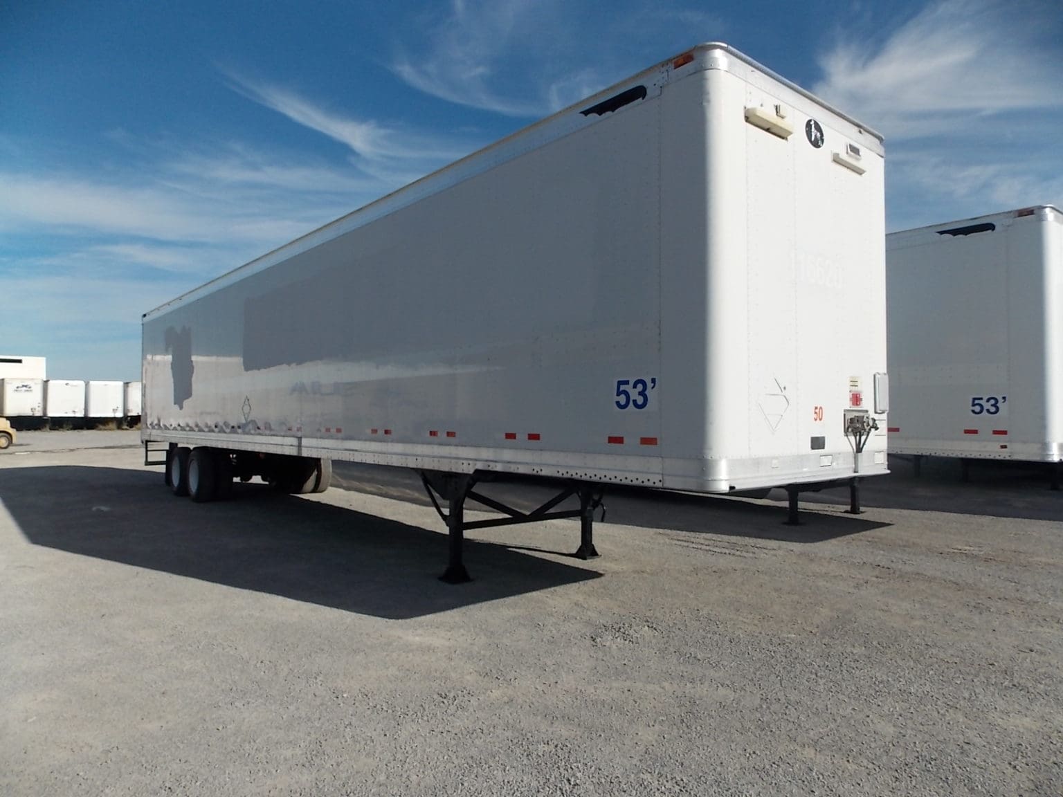 Remolque Caja Seca 53 Pies Great Dane 2007, Susp. Muelles. – Cajas y Equipo